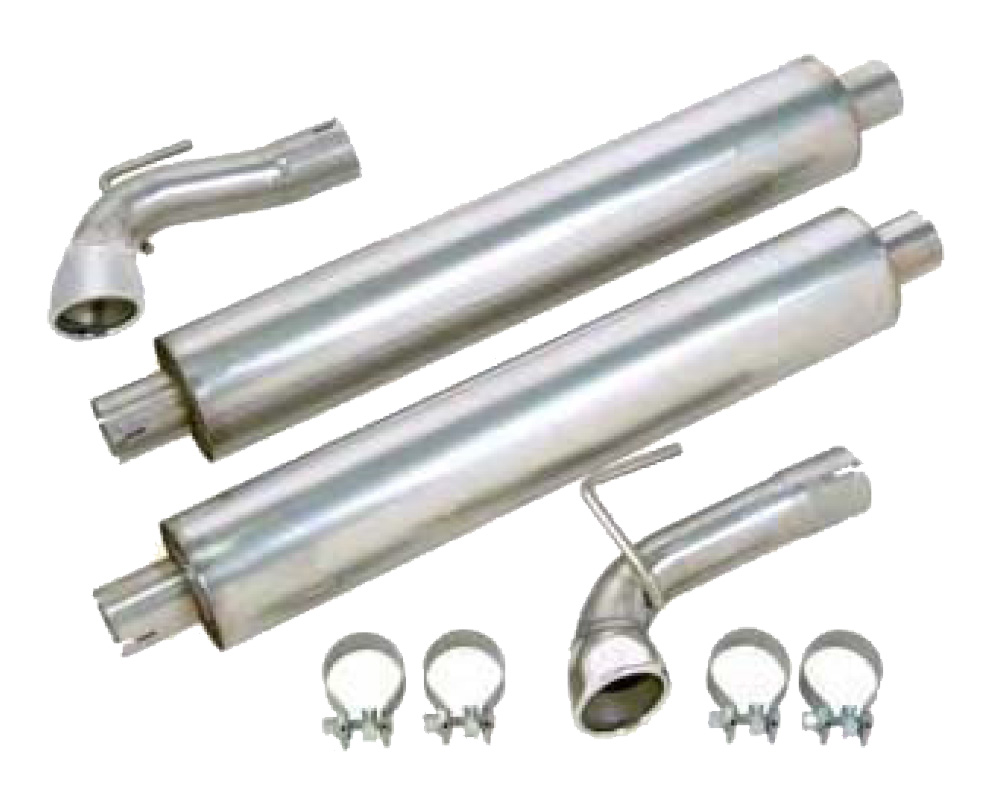 000; 2003 - 2006 Dodge Viper Cat-Back Performance Exhaust Kit ...