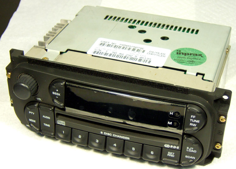 2003-2006 Dodge Viper Radio AM/FM with 6-CD Changer [JAA] - Viper Parts ...