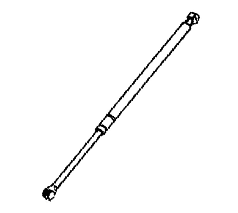 000; 2006 - 2010 Dodge Viper SRT10 Coupe Liftgate Gas Support Prop ...